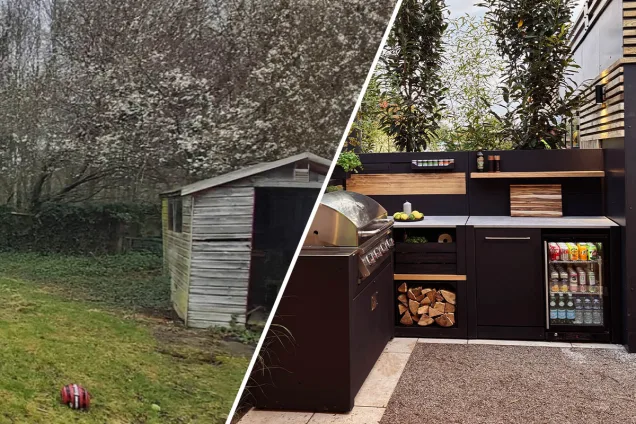Outdoor Kitchen on DIY SOS Harlow - Grillo | Beautiful Outdoor Kitchens